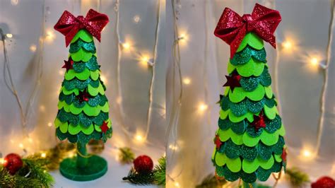 How To Make Paper Christmas Tree 🌲 Xmax Christmas Tree Making At
