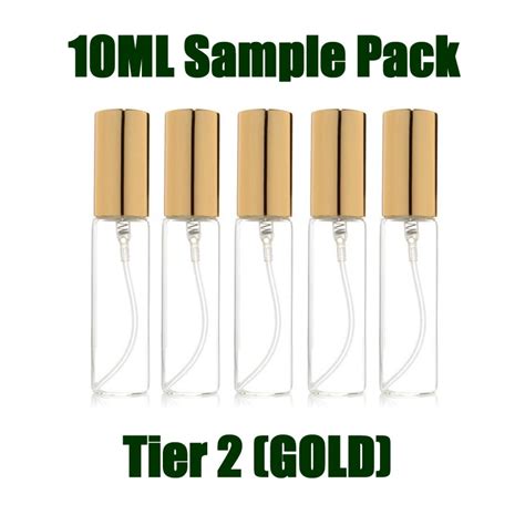 10ml Sample Pack Gold Tier Kings Gate Fragrances