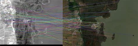 Python Sift Failing To Correlate Clearly Correlated Images Stack