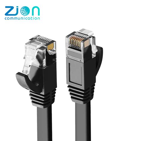 FLAT CAT 6 UTP RJ45 Patch Cable From China Manufacturer Zion Communication