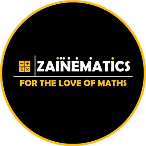 Your Personal Maths Guidezainematics Latest Videos Links