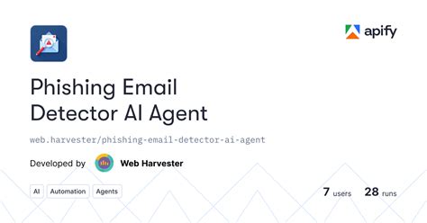 Issues · Phishing Email Detector Ai Agent · Apify