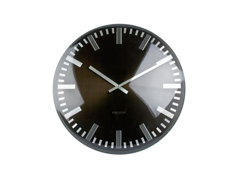 Minimalist Grey Wall Clock For Modern Home Decor