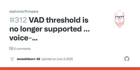 Vad Threshold Is No Longer Supported Voice Assistant M5stack Atom Echo Adopted Yaml 52