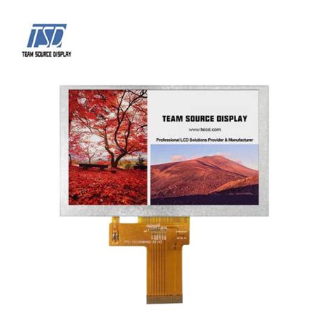 Best Tsd 800×480 Resolution 5 Inch Ips Tft Lcd Display Module With Lvds Interface Suppliers High