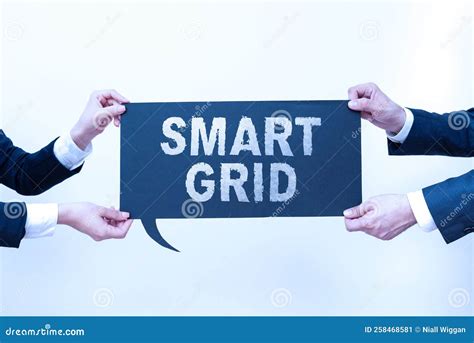 Text Showing Inspiration Smart Grid Word Written On Includes Of Operational And Energy Measures