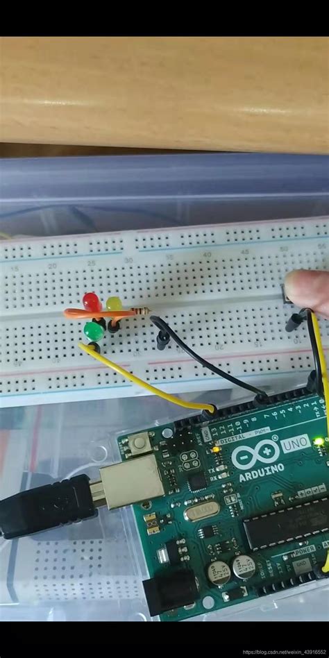Arduino按钮控制led实验 Csdn博客
