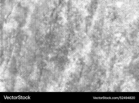 Halftone Texture Background Black Dots Pattern Vector Image