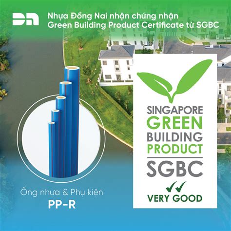 Nhựa Đồng Nai nhận Green Building Product Certificate