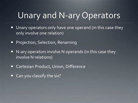 Ppt Operators For A Relational Data Model Powerpoint Presentation