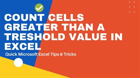 How To Set Threshold In Excel At Lynn Potter Blog