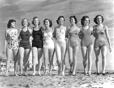 Glamour From 1938 Surfing Competition In Long Beach California