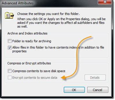 Easily Disable File Encryption Remote Administration For Windows
