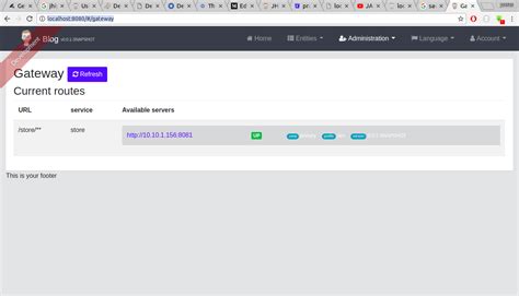 microservice application with service discovery using jhipster by