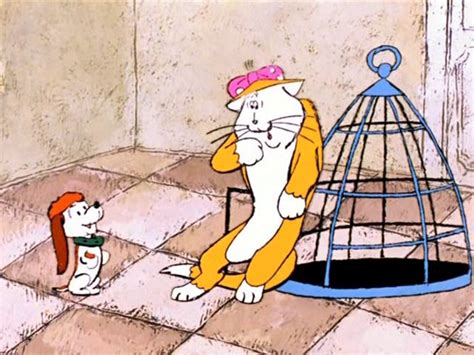 Впервые скоттиш фолд появился на экране в мультфильме «Карлсон вернулся 1970 СССР кошка