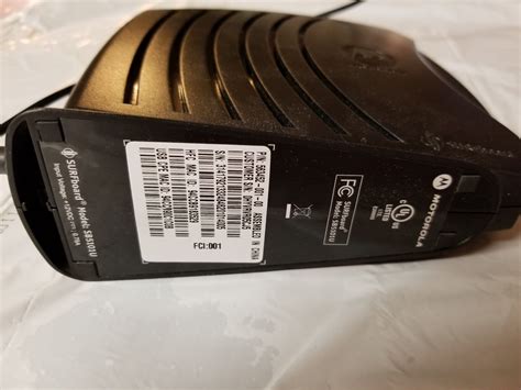 Motorola Surfboard Sb5101u 567005 005 00 3891 Mbps Cable Modem