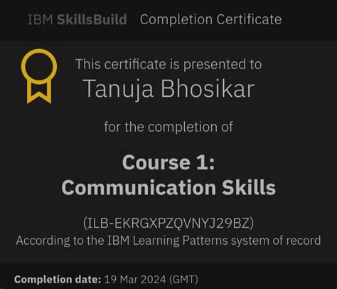 Tanuja Bhosikar On Linkedin Ibm Certification Gratitude Collegejourney Upskilling