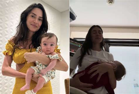 Filha de Thaila Ayala tem alta hospitalar após ser internada com pneumonia