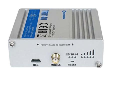 computers routers teltonika trb140 linux based lte industrial gateway board with ethernet