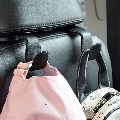 Car Hooks Universal Car Vehicle Back Seat Headrest Hanger