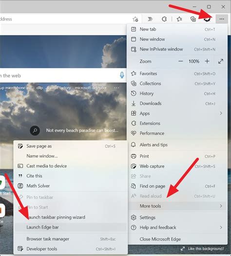 Боковая панель в браузере Microsoft Edge как пользоваться