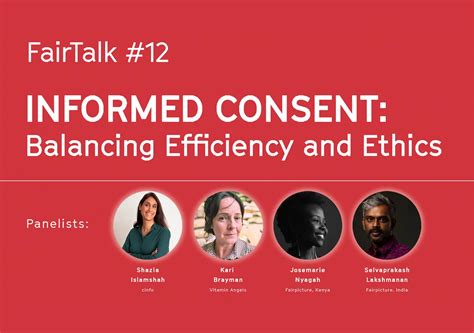 Informed Consent Balancing Efficiency And Ethics Fairpicture