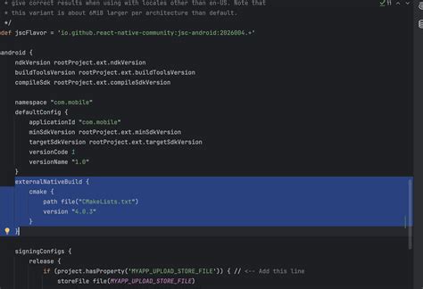 Android Execution Failed For Task React Native Reanimated Configurecmakedebug[arm64 V8a
