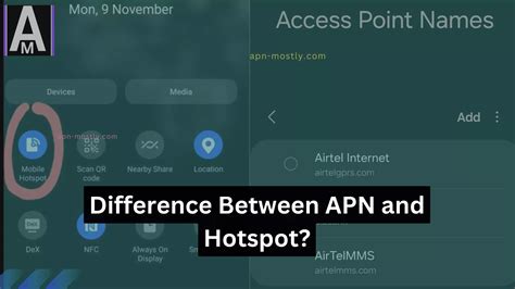 What Is The Difference Between APN And Hotspot APN Mostly