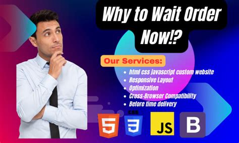 develop html css javascript custom website by developing plus fiverr