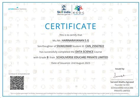 Harinarayanan Sivakumar On Linkedin Datascience Internshalatrainings Analyticsvidhya