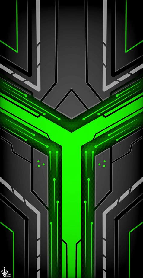 Abstract Robot Head Wallpaper