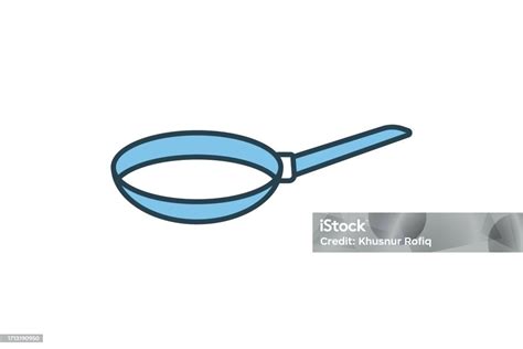 프라이팬 아이콘입니다 주방 도구와 관련된 아이콘입니다 웹 사이트 디자인 앱 사용자 인터페이스에 적합합니다 플랫 라인 아이콘 스타일입니다 간단한 벡터 디자인 편집 가능 강철에