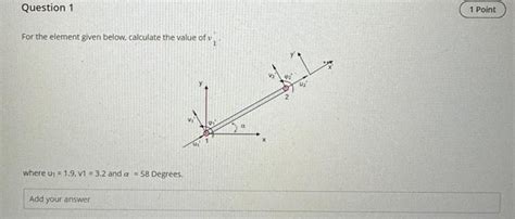solved question 1 for the element given below calculate the