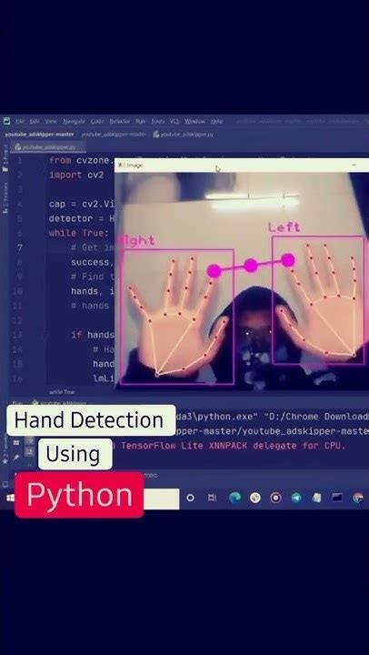 Hand Detection Python Tricks Youtube