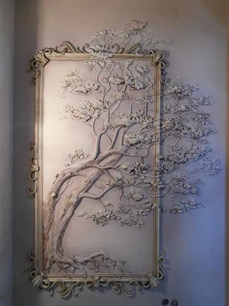 Способы украшения стен Сам себе мастер медиаплатформа МирТесен Plaster Wall Art Drywall