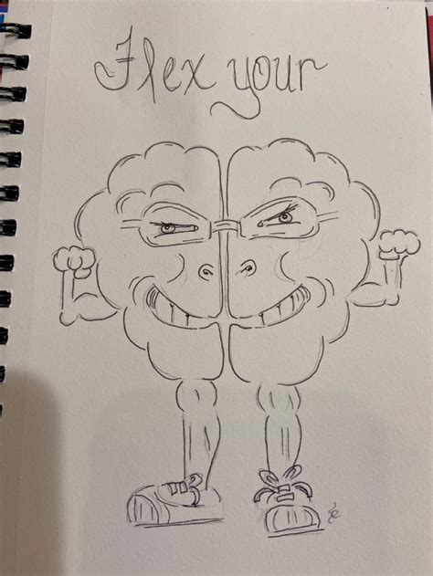 Flex Your Brain Sketches Female Sketch Male Sketch