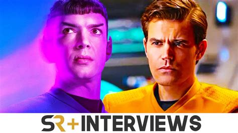 Ethan Peck And Paul Wesley On The Iconic Bromance Of Star Trek Strange