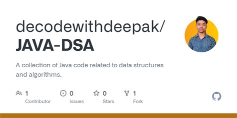 Github Decodewithdeepakjava Dsa