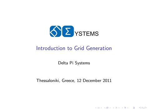 introduction to grid generation pdf