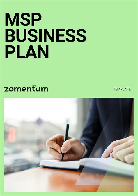 Launch Your Msp With Confidence Free Msp Business Plan Template