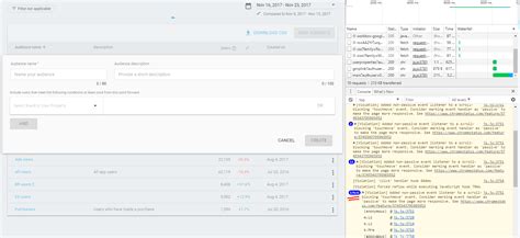 Firebase Create New Audience Not Responding Stack Overflow