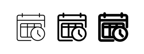 864 Class Timetable Icon Stock Vectors And Vector Art Shutterstock