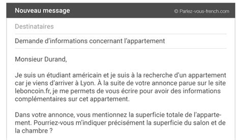 Ecrire Un Mail En Francais Exemple Le Meilleur Exemple Hot Sex Picture