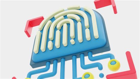 3d Model Fingerprint Icon Represented By Dotted Circular Pattern Turbosquid 2094519