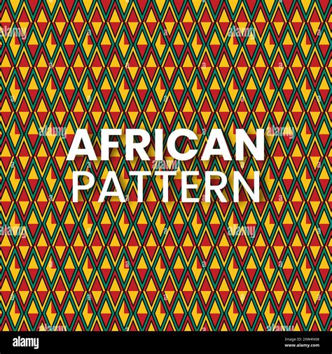 African Textile Art Stock Vector Images Alamy