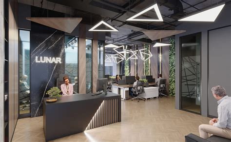 Коворкинг офис в БЦ “lunar” Студия дизайна интерьера “mdm”