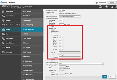 setup scan to email using direct scan method for office365 konica