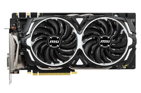 Grafička kartica nVidia MSI GeForce GTX 1060 Armor OC V1, 6GB GDDR5