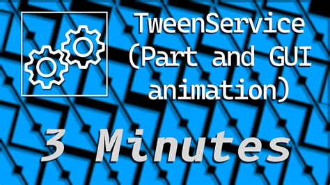 Introduction To TweenService Roblox Studio YouTube