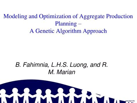 ppt modeling and optimization of aggregate production planning a